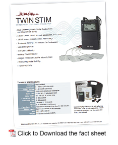 Medi-Stim, Inc. - Twin Stim TENS/NMES Unit